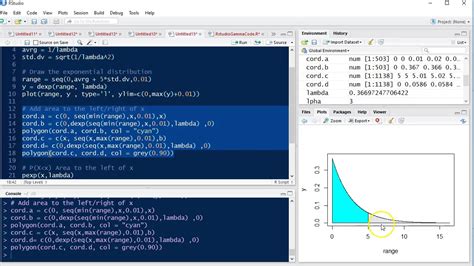exponential distribution r tutorial youtube