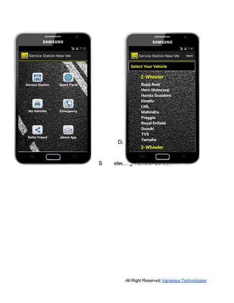 Service Station Android App Project Report Pdf Business Business