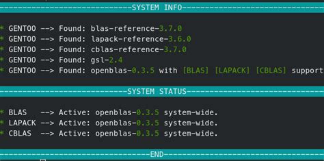 Github Psaux Itopenblas Gentoo Openblas System Wide Switch Script Between Gentoolinux