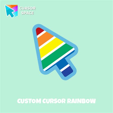 Cursor Custom Cursor Rainbow For Chrome Cursor Space