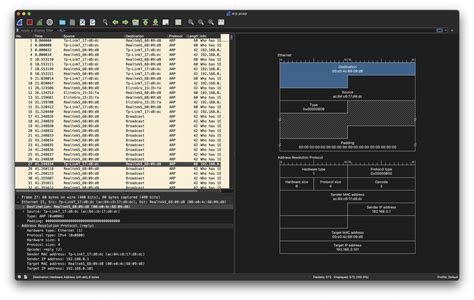 Figure 1 Wireshark 3 4 5 With Packet Diagram View