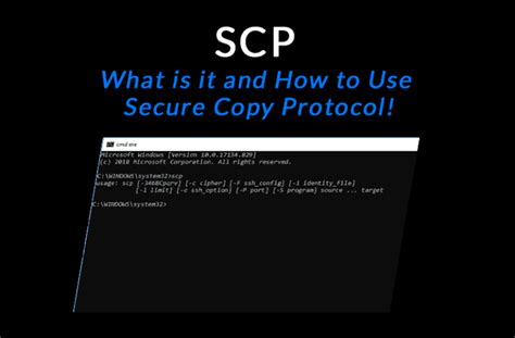 scp secure copy protocol what is it and full definition and example cmds