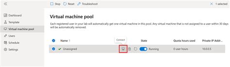 快速入門：建立實驗室並進行連線 azure lab services microsoft learn