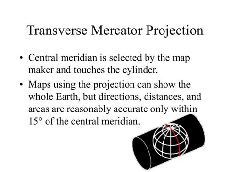 ppt transverse mercator projection powerpoint presentation free