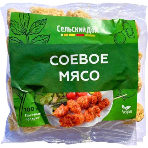 Соевое мясо «Сельский дом 100 г купить в Минске недорого в интернет