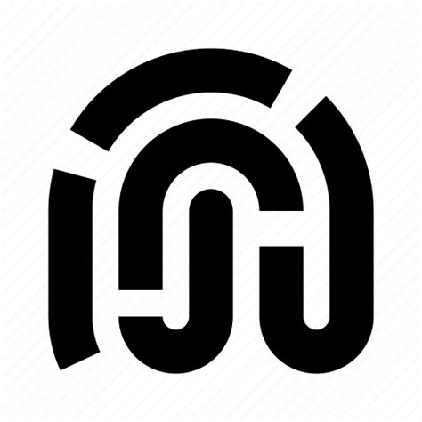 Fingerprint Solid Identification Security Icon Download On Iconfinder