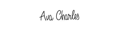 79 Ava Charles Name Signature Style Ideas Excellent Electronic Signatures