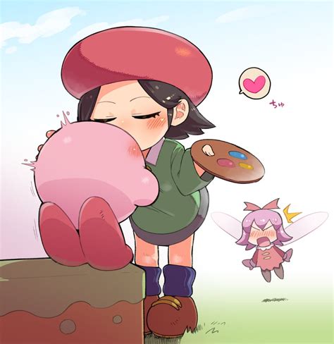 Kirby Adeleine And Ribbon Kirby And More Drawn By Masha Danbooru