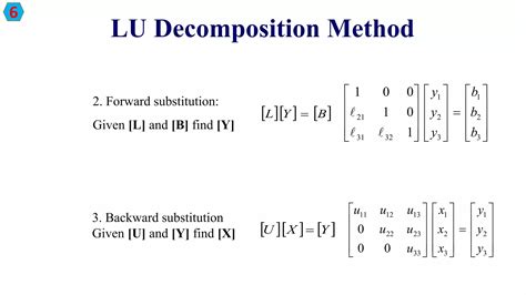 Lu Decomposition Pptx