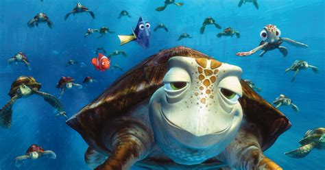Who Voices The Turtle In Finding Nemo Squirts Dad Is An Oscar Winning Director