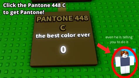 Pantone 448 C Upgrade Tree V11 Roblox