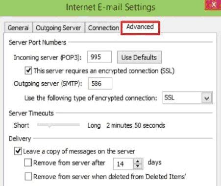 Pop Settings For Outlook Rediffmail Support