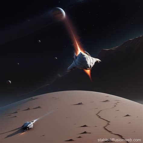 Spaceship Travelling Between Planets In 8 Bit Style Prompts Stable Diffusion Online