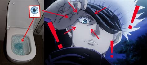 Создать мем аниме магическая битва годжо из аниме аниме магическая