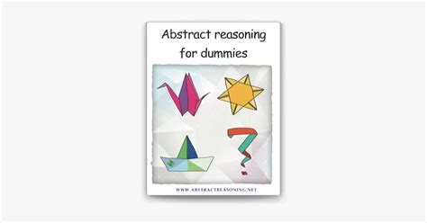 ‎abstract Reasoning On Apple Books