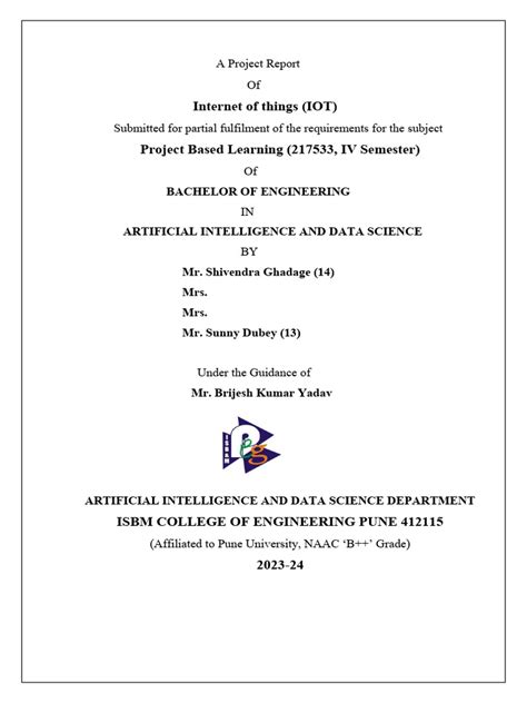 a project report iot pdf traffic arduino