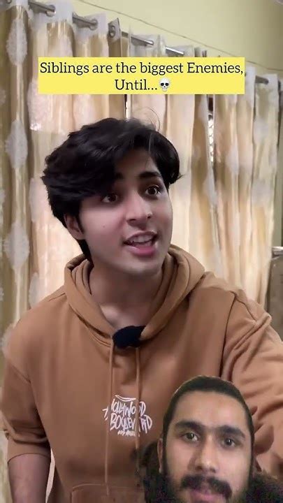 Siblings Are The Biggest Enemies 😂 ️ Raj Grover Shorts