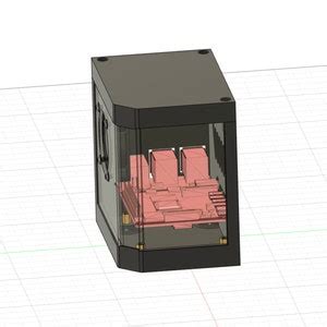 Raspberry Pi B Desktop Split SSD Case D Print Files Etsy
