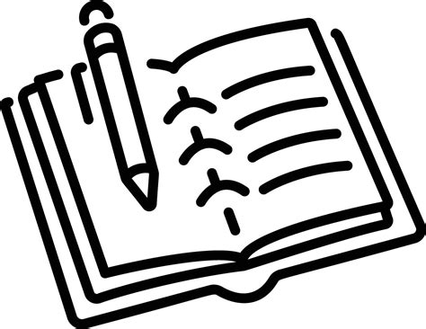 Logbook Icon In Linear Style 54914392 Vector Art At Vecteezy