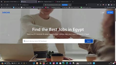 Hossam Rabea On Linkedin Webdevelopment Laravel Frontend Backend Php Bootstrap Jobportal