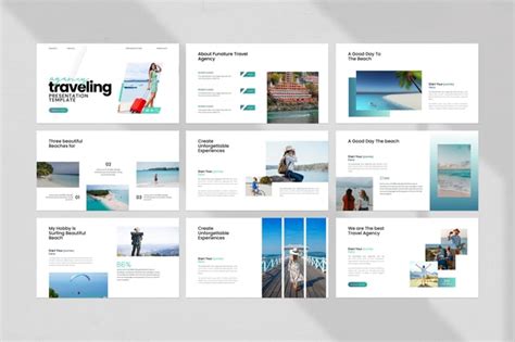 Travelling Powerpoint Template Incl Creative And Holiday Envato