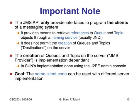 Ppt Technical Stream Session 4 Java Messaging Service Powerpoint