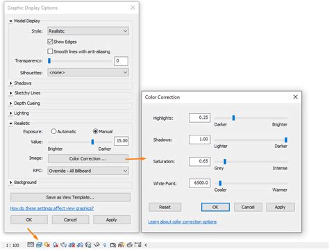 realistic visual style appears different on revit 2020 and later version