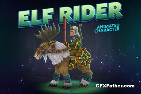 Unity Assets Elf Rider Animated Character V1 0 Gfxfather