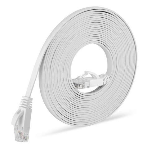 15m Cat6 Ethernet Cable Cat6 Lan Networking Patches Cable For Pc Internet Modem