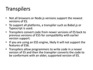 Ecma Script PPT