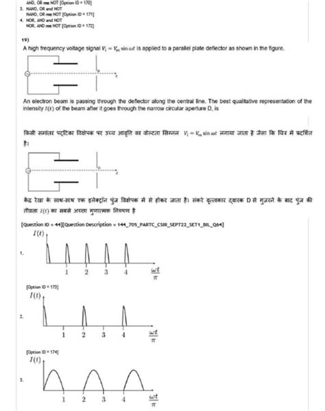 csir ugc net physical sciences exam paper 2022