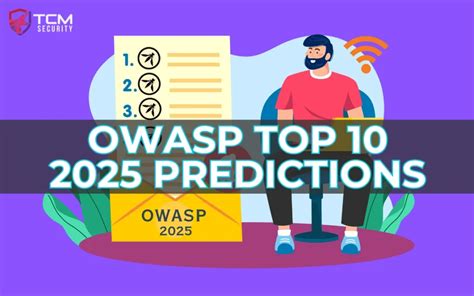 Owasp Top Ten Predications For 2025 Tcm Security