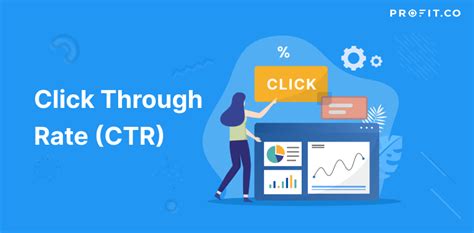 click through rate metric to know the total conversions