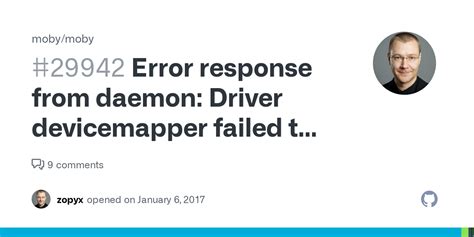 Error Response From Daemon Driver Devicemapper Failed To Remove Root Filesystem