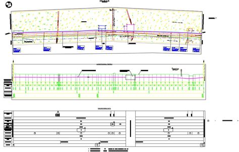 Cad Design Of Pipeline System Plan In Autocad 2d Drawing Cad File Dwg