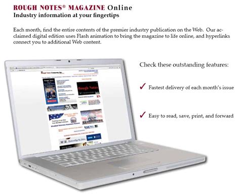 The Rough Notes Company Rough Notes Magazine Online