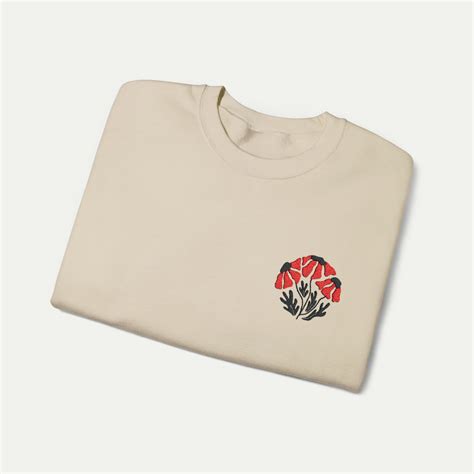 Sell Custom Embroidered Sweatshirts With Print On Demand