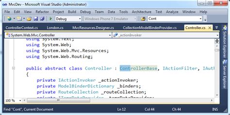 ScottGu S Blog Search And Navigation Tips Tricks With Visual Studio