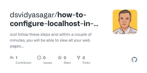 Github Dsvidyasagarhow To Configure Localhost In Windows 10 Just
