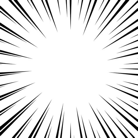 Black And White Optical Illusion Burst Background Halftone Effect