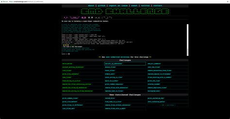 Cmd Challenge Cmd Challenge Is An Online Game By Gerald Juwah Medium