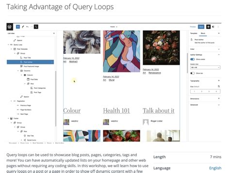 Understanding Query Loop Blocks