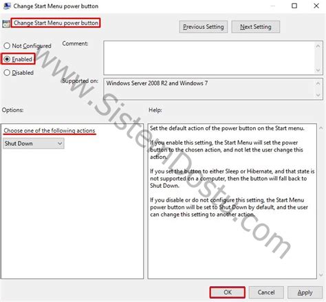 GPO Ayarlamaları Start Menu and Taskbar Sistem ve Network Dünyasına Hoşgeldiniz