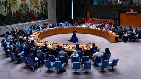 Un Security Council Adopts Us Draft Resolution Supporting Gaza Cease