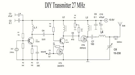 Diy 5w Am Transmitter At 27 Mhzyou Will Be Heard From Miles Away