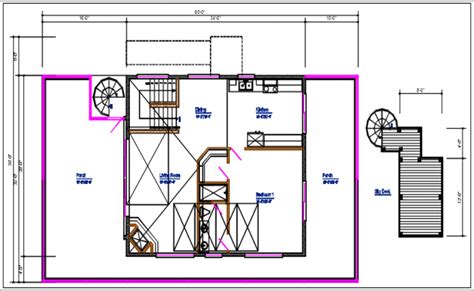 Housing Structure Plan Detail CAD Constructive Units Layout Autocad File Cadbull