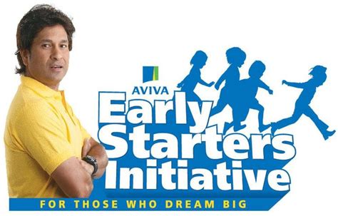 aviva s early starters with sachin tendulkar finale