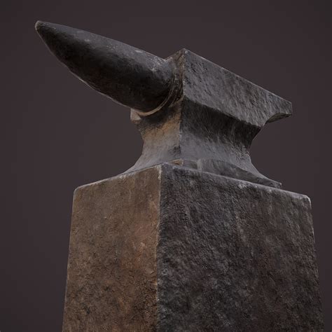 Large Anvil Blacksmith 3d Model By Get Dead Entertainment