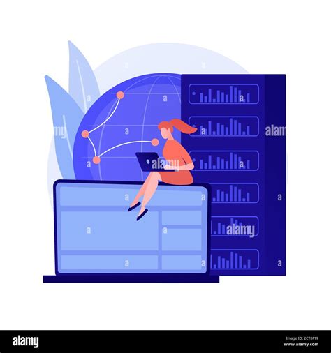 Proxy Server Abstract Concept Vector Illustration Stock Vector Image And Art Alamy