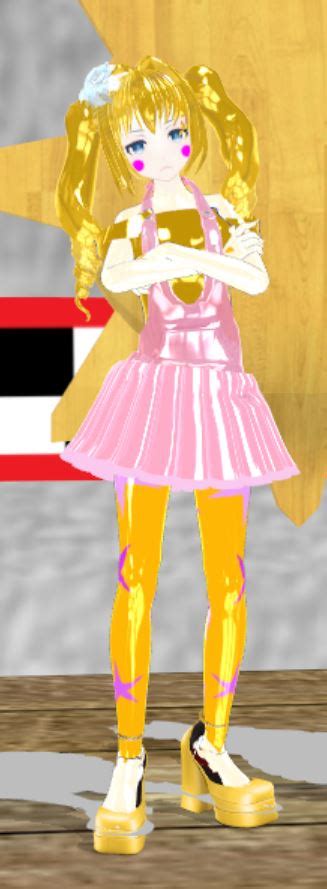 Toy Chica Dl Mmd Fnaf 2 By Lanajararaka On Deviantart
